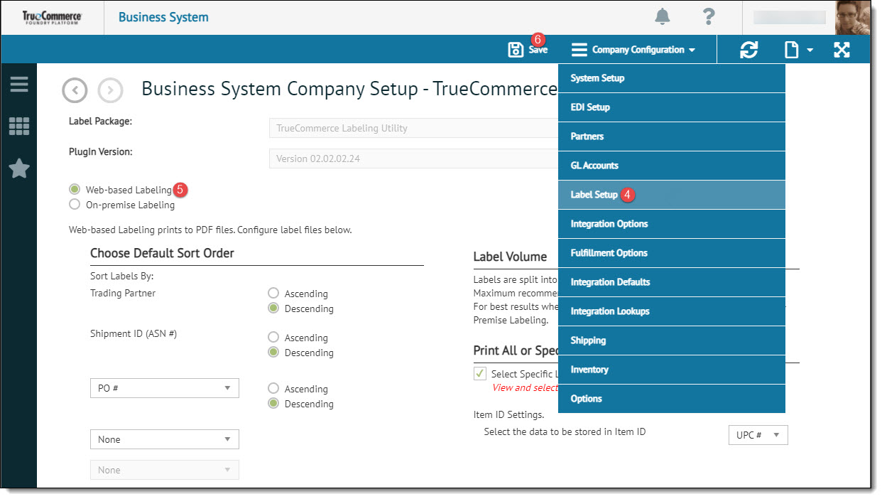 Setting Up Web-based Labeling